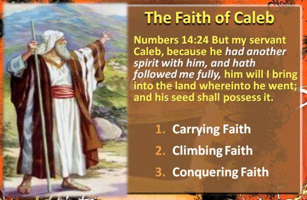 Caleb – Climbing Mountains, Killing Giants | Loving the Word with the ...