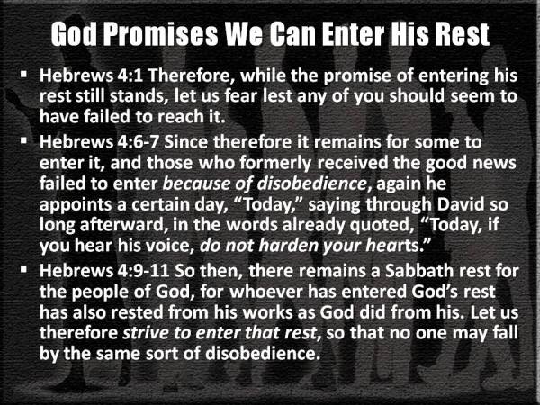 The Power of the Gospel – Stress versus Rest | Loving the Word with the ...